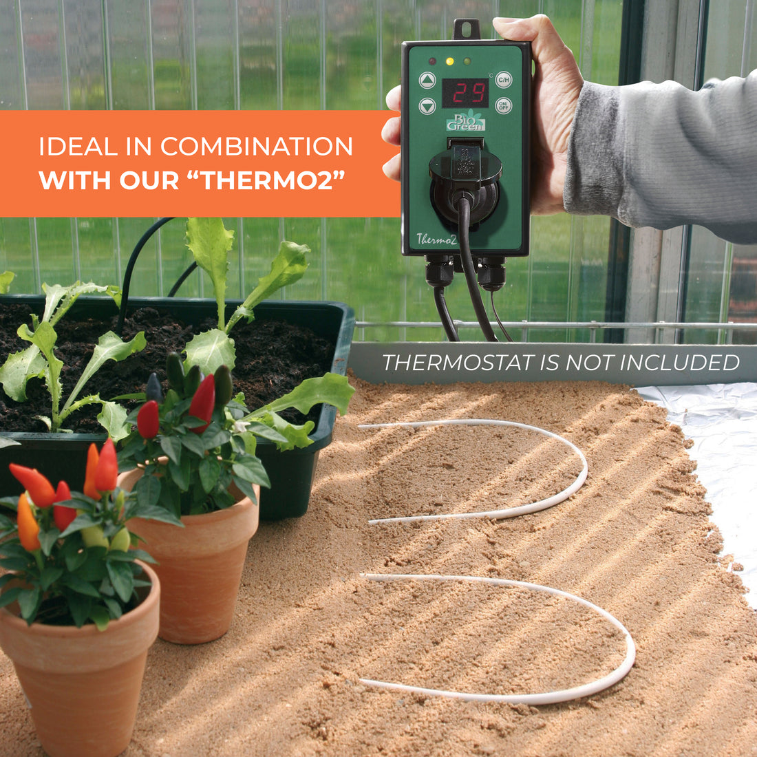 Soil Warming Cable for Plants - biogreen.co.uk